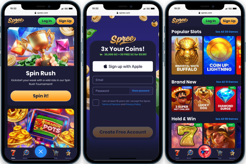 Spree | Top Reviewed Social Casino - CasinoGuide